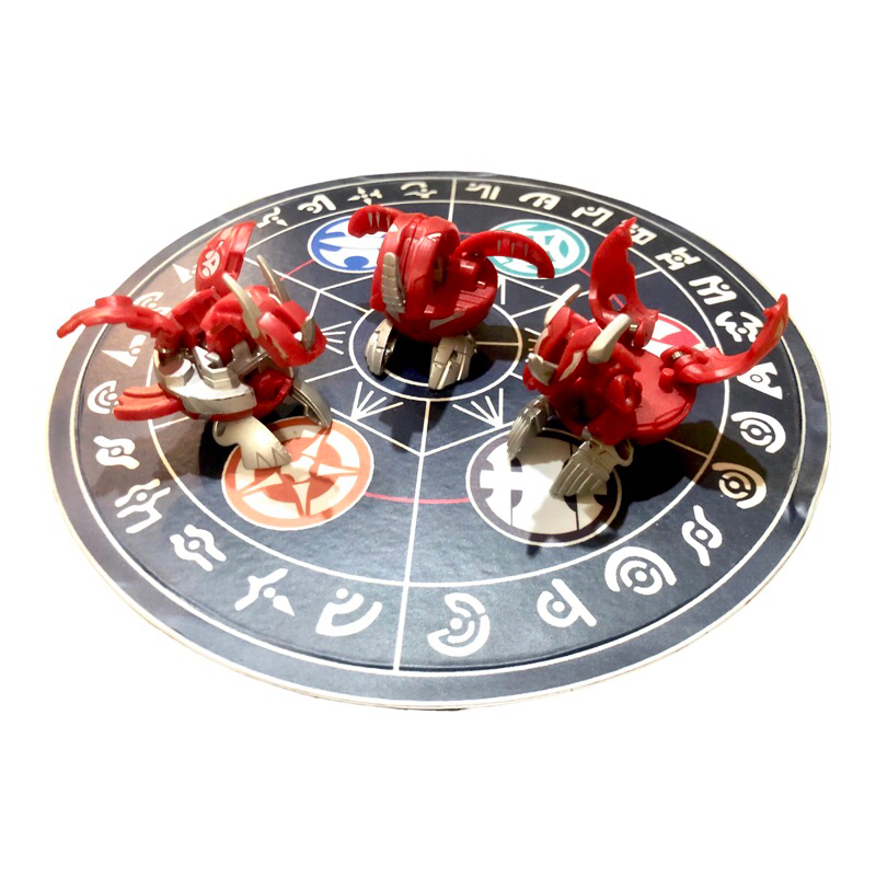 Bakugan Mechtanium Surge BakuEvolutions Pyrus DRAGONOID / HELIX ...
