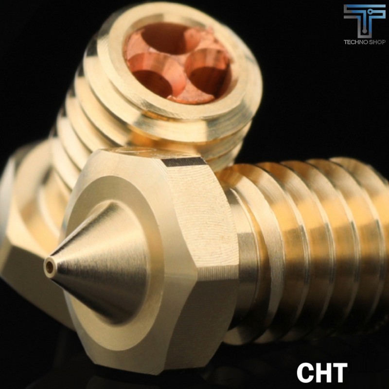 MELLOW High Flow 1.75mm Universal Clone CHT Nozzle for E3DV6 Hot End 3D ...