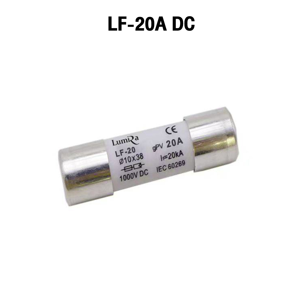 Fuse ฟิวส์ สำหรับโซลาร์เซลล์ DC 1000V 16A 20A 32A for Solar Power LF-16 ...