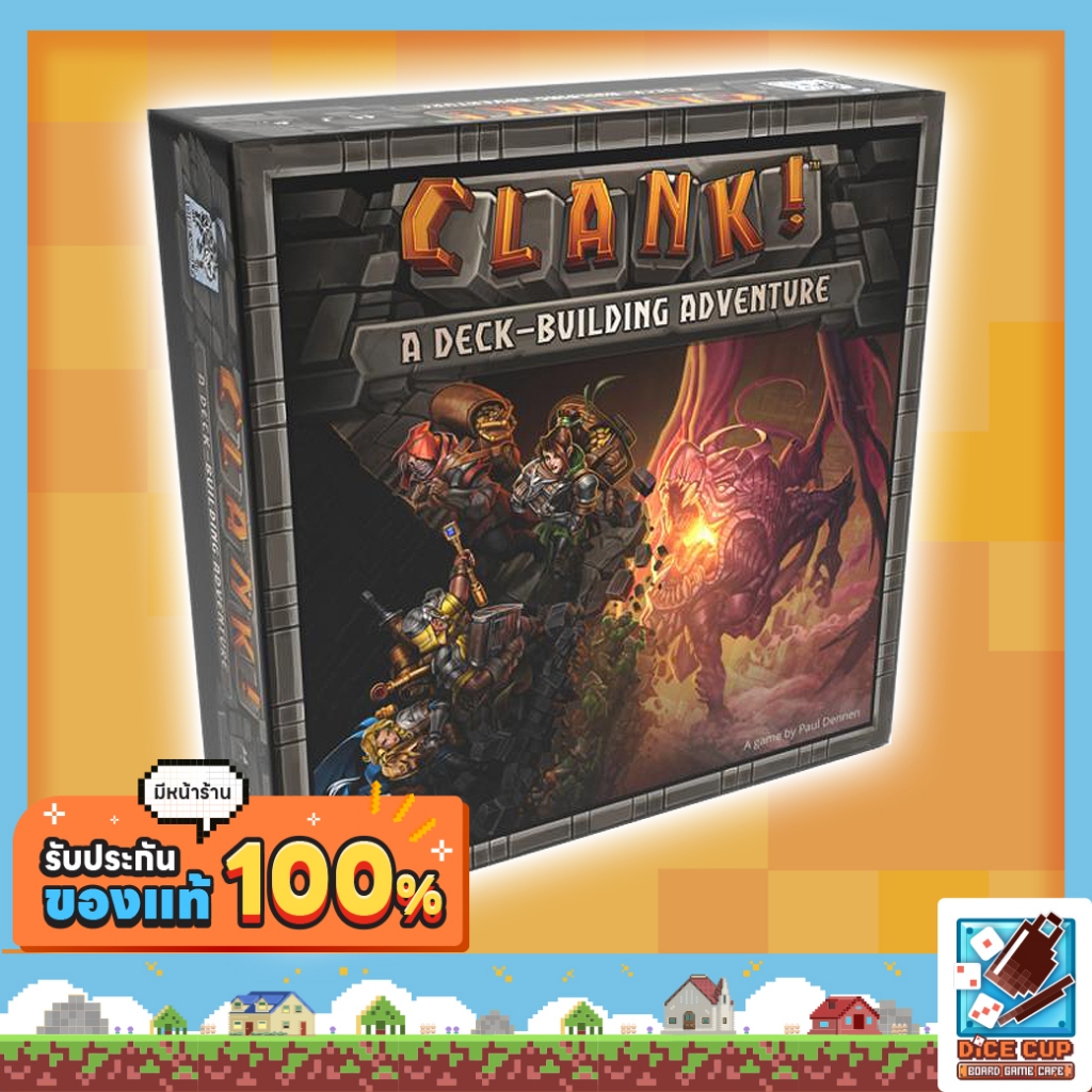 [ของแท้] Clank!: A Deck-Building Adventure Board Game | Shopee Thailand