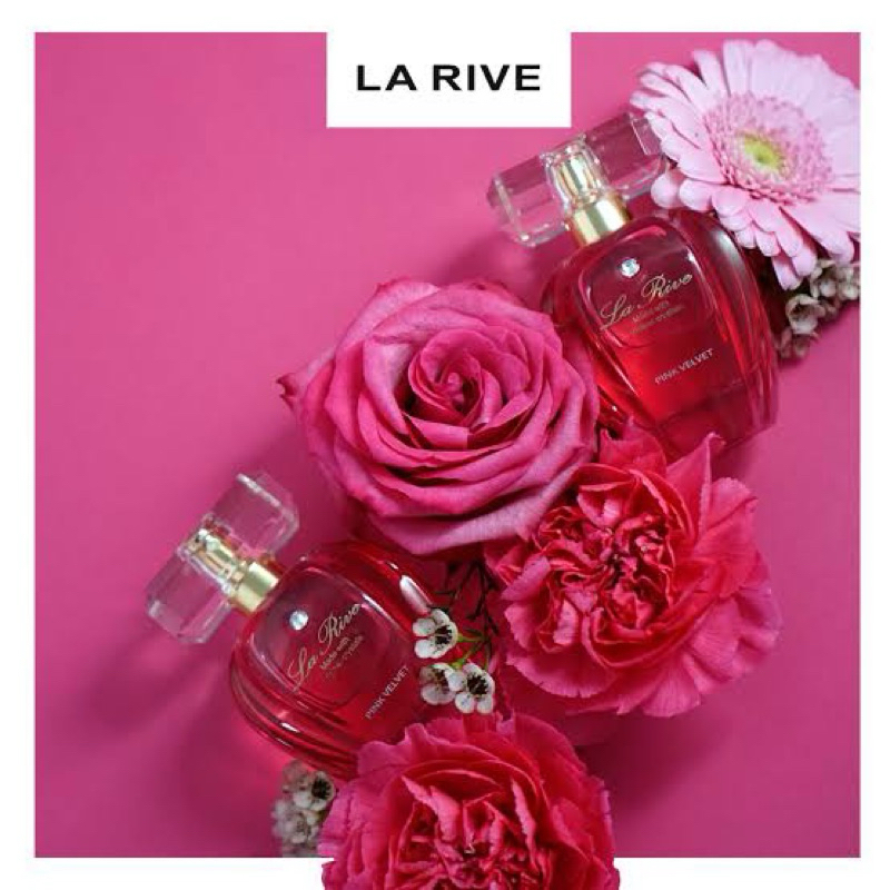 LA RIVE • PINK VELVET EDP 75 ml ของแท้ 100% | กลิ่นใหม่ | Shopee Thailand