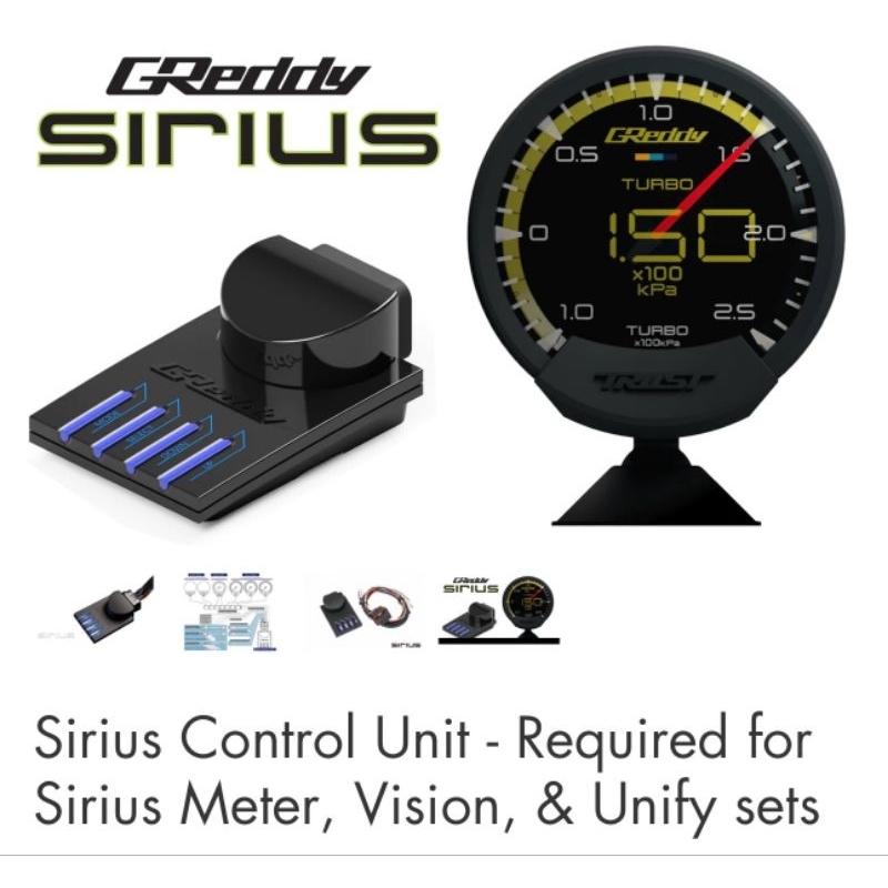 Sensor System Greddy Sirius Vision Control Boost press temp Sensor Set ...