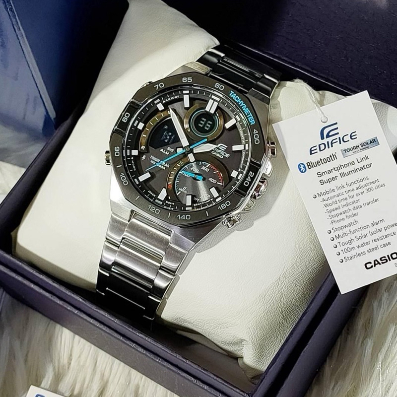 นาฬิกา casio edificeของแท้ ECB-950DB-1A รับประกัน 1 ปี | Shopee Thailand