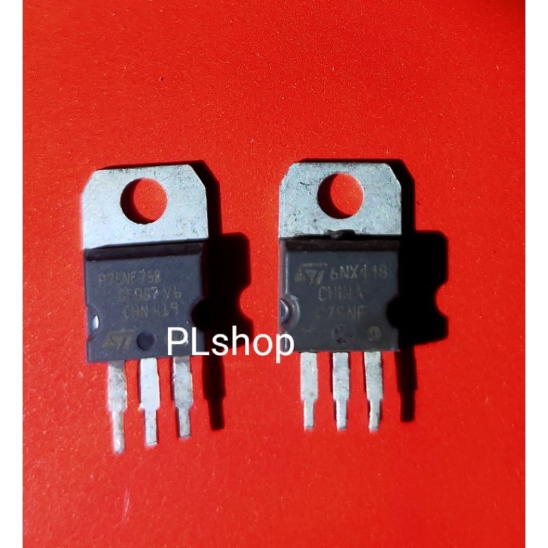 P75NF75 STP75NF75 75NF75 MOSFET มอสเฟต 75V80A แท้ขาสั้น | Shopee Thailand