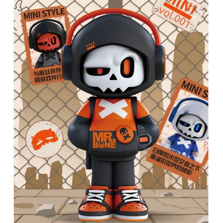gachabox Mr Bone Mini 001 Series by D.A.T. Studio / Mytoy แบบสุ่ม พร้อม ...