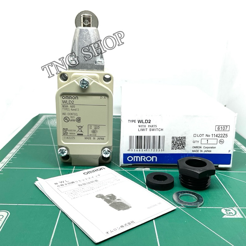 WLD2 ลิมิตสวิตช์ OMRON LIMIT SWITCH 2A 250VAC MADE IN JAPAN พร้อมส่ง ออกบิลได้ | Shopee Thailand