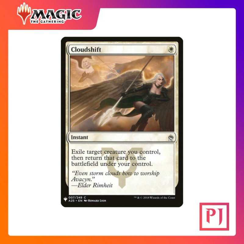 [MTG] Cloudshift [A25] [WHITE] [COMMON] [NORMAL] [ENG] (การ์ดเมจิค ...