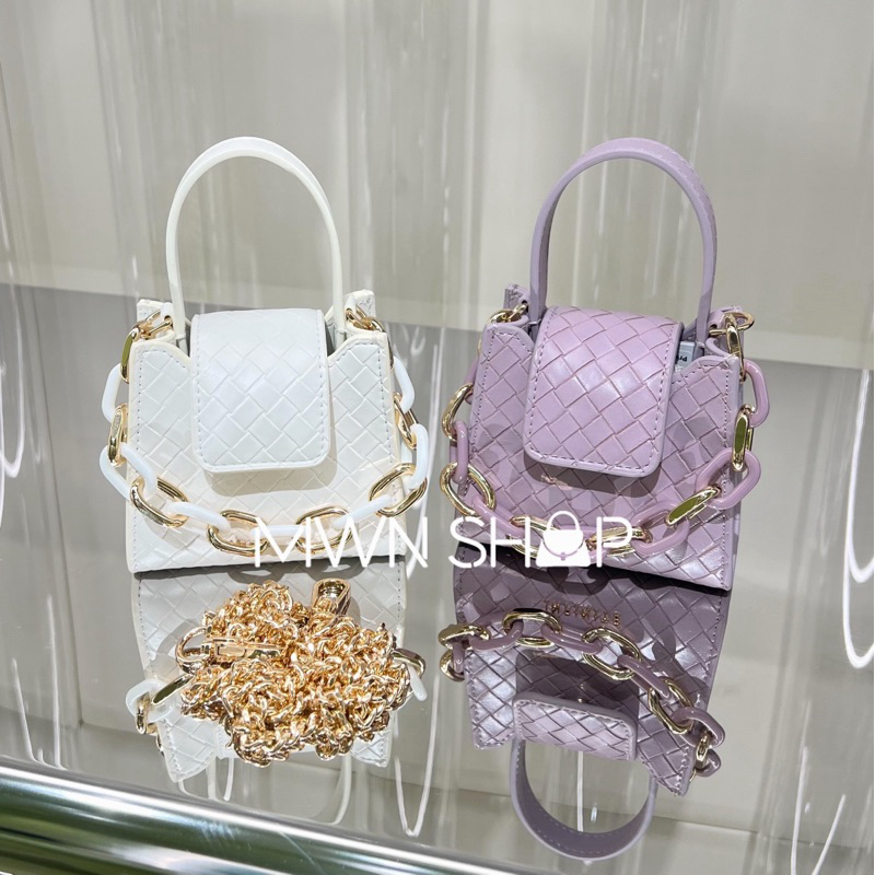 Lyn New Collection Zelda Infinite Mini Handbag กระเป๋าสะพายข้าง ของแท้ ...
