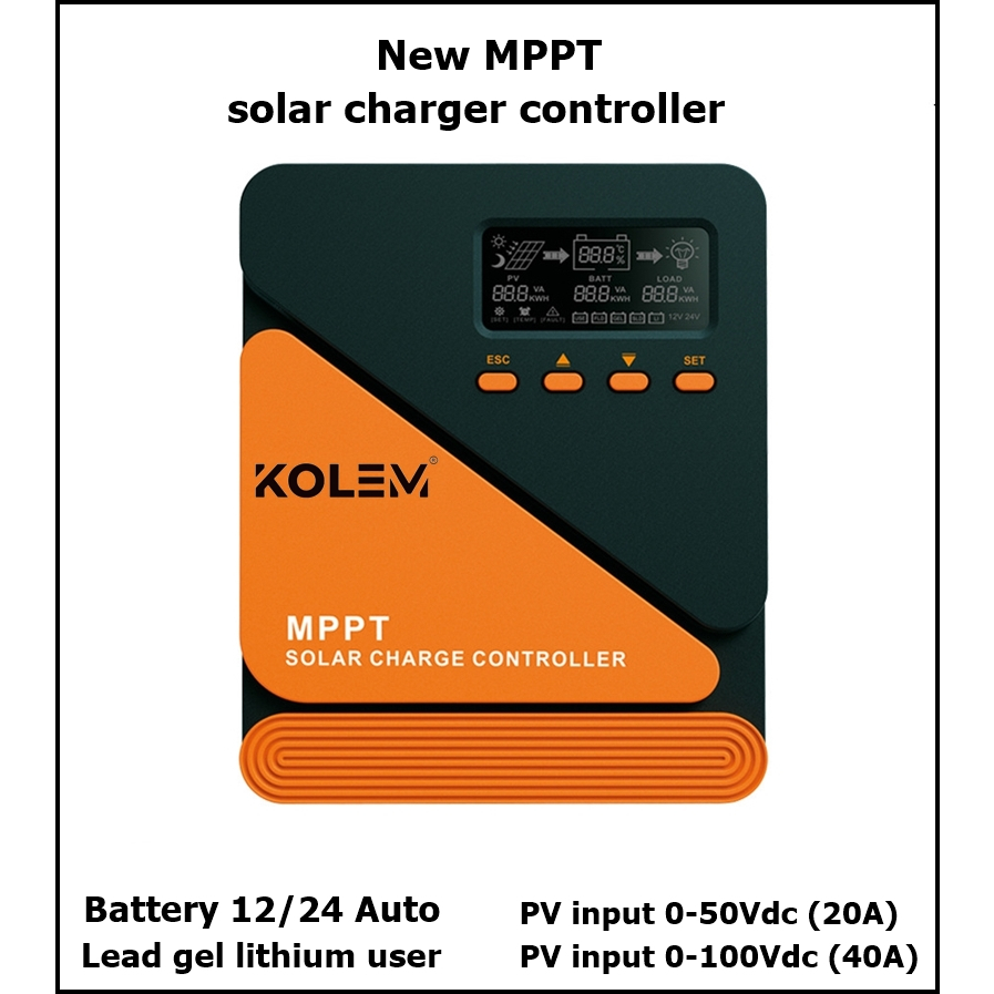 New Kolem MPPT solar charger controller | Shopee Thailand