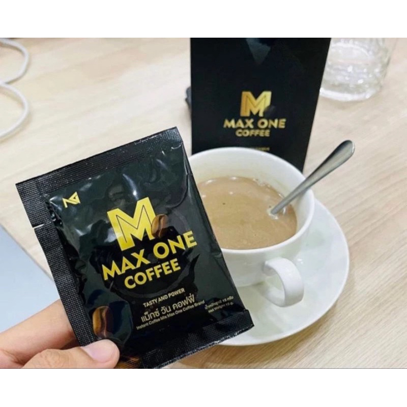 Max One Coffee แม็กวัน คอฟฟี่ กาแฟบำรุงท่านชาย เพิ่มสมรรถภาพ *ไม่ระบุชื่อสินค้า* | Shopee Thailand