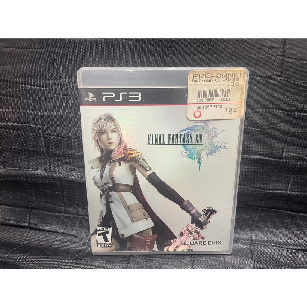 แผ่นเกมส์ PS3 Game : Final Fantasy XIII : PS3 Zone 1 | Shopee Thailand