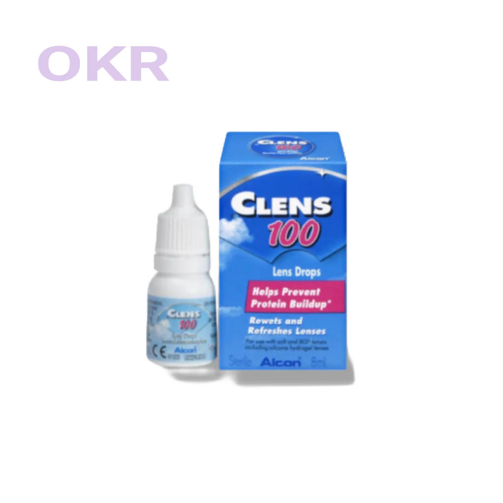 Alcon Clens100 8mL เพิ่มความชุ่มชื้นดวงตา ชนิดขวด รายเดือน | Shopee ...
