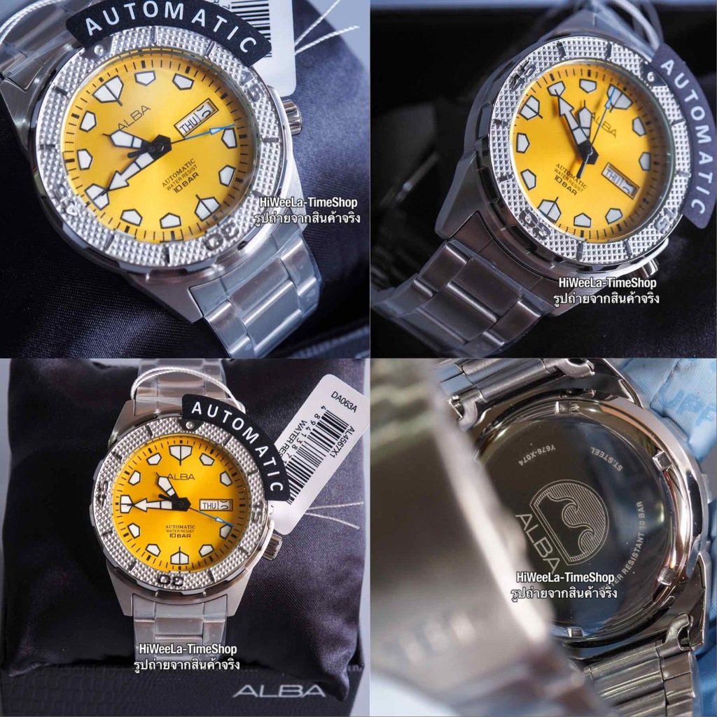 ประกัน0 นาฬิกาข้อมือผู้ชาย Alba Automatic AL4245X ,AL4513X ,AU4029X ...