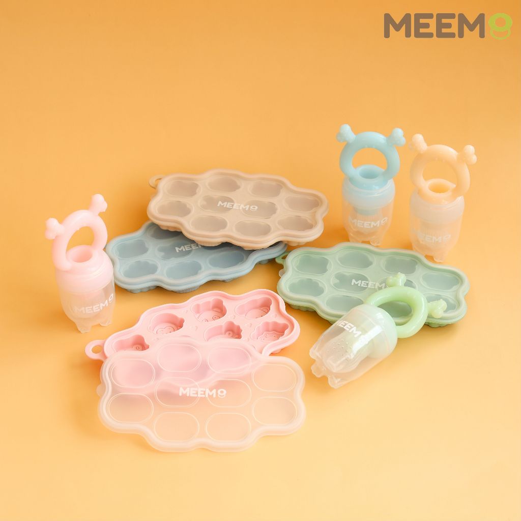 MEEM จุกดูดผลไม้เด็ก พร้อมบล็อคซิลิโคน สำหรับทำน้ำผลไม้หรือน้ำอื่นๆแช่ ...
