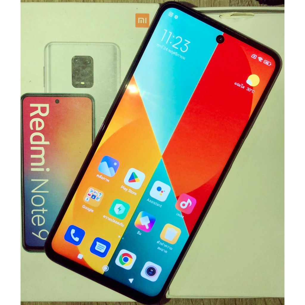 Redmi Note9 Pro RAM6 ROM128G จอใหญ่ สเปกสูง กล้องชัด รองรับWifi 5G ผ่อน ...