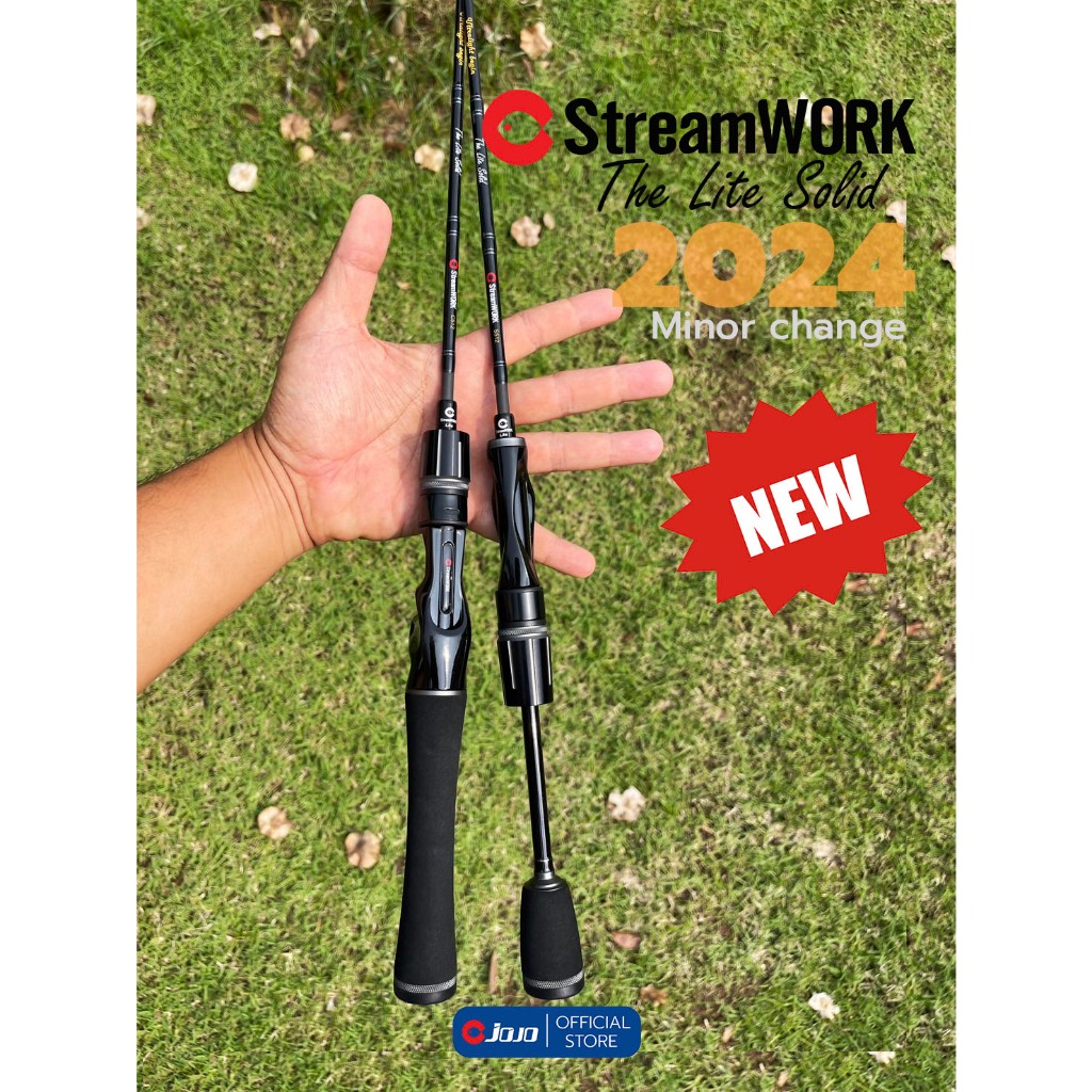 New 2024 !! คันเบ็ด StreamWORK ต่อโคน 512 XUL 1-5lb รุ่น The Lite Solid | Shopee Thailand