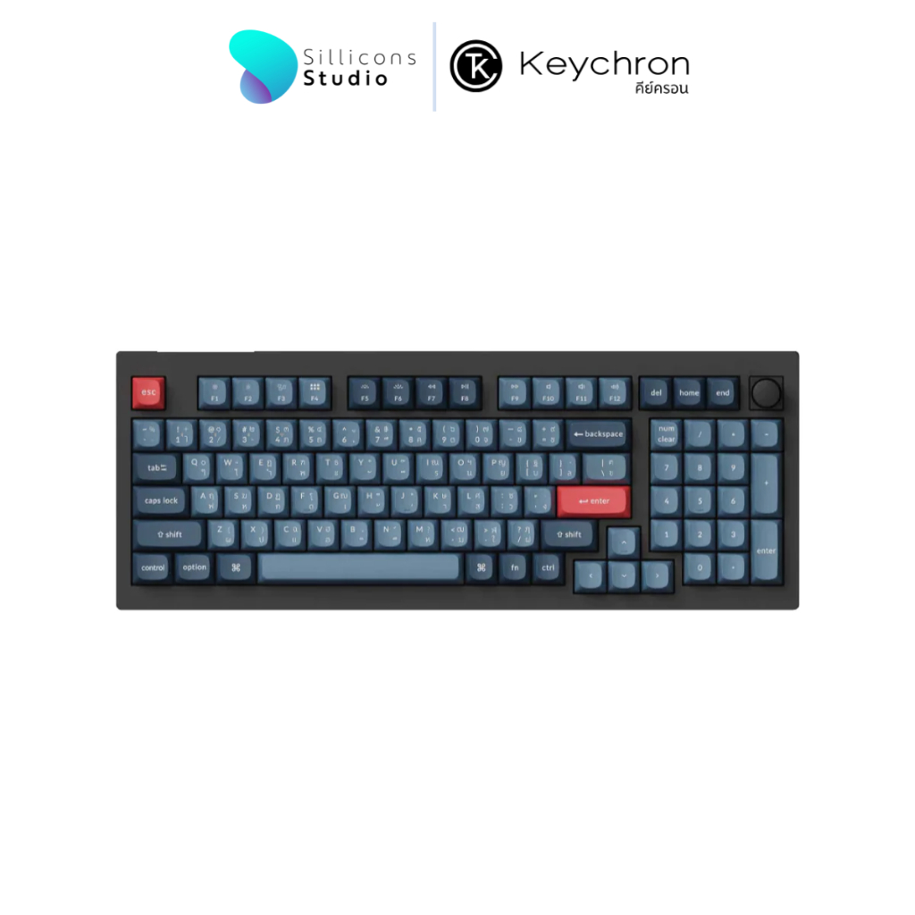 Keychron V5 MAX QMK/VIA Wireless Mechanical Keyboard (ภาษาไทย) | Shopee ...