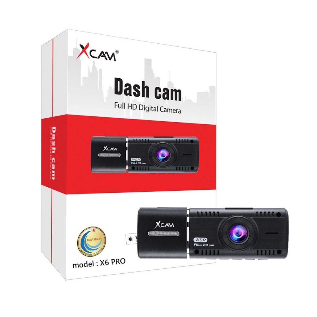 XCAM X6 PRO กล้องติดรถยนต์ Dual Lens 1080P 720P กล้องบันทึกด้านหน้า ...