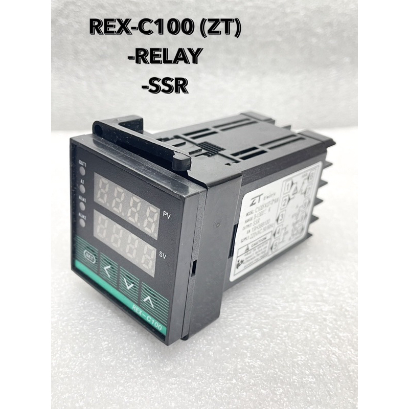 REX-C100 (1ตัว) ตัวควบคุมอุณหภูมิ 0-1300 องศา C100FK07-M*AN มี output : SSR&RELAY ให้เลือก ขนาด ...