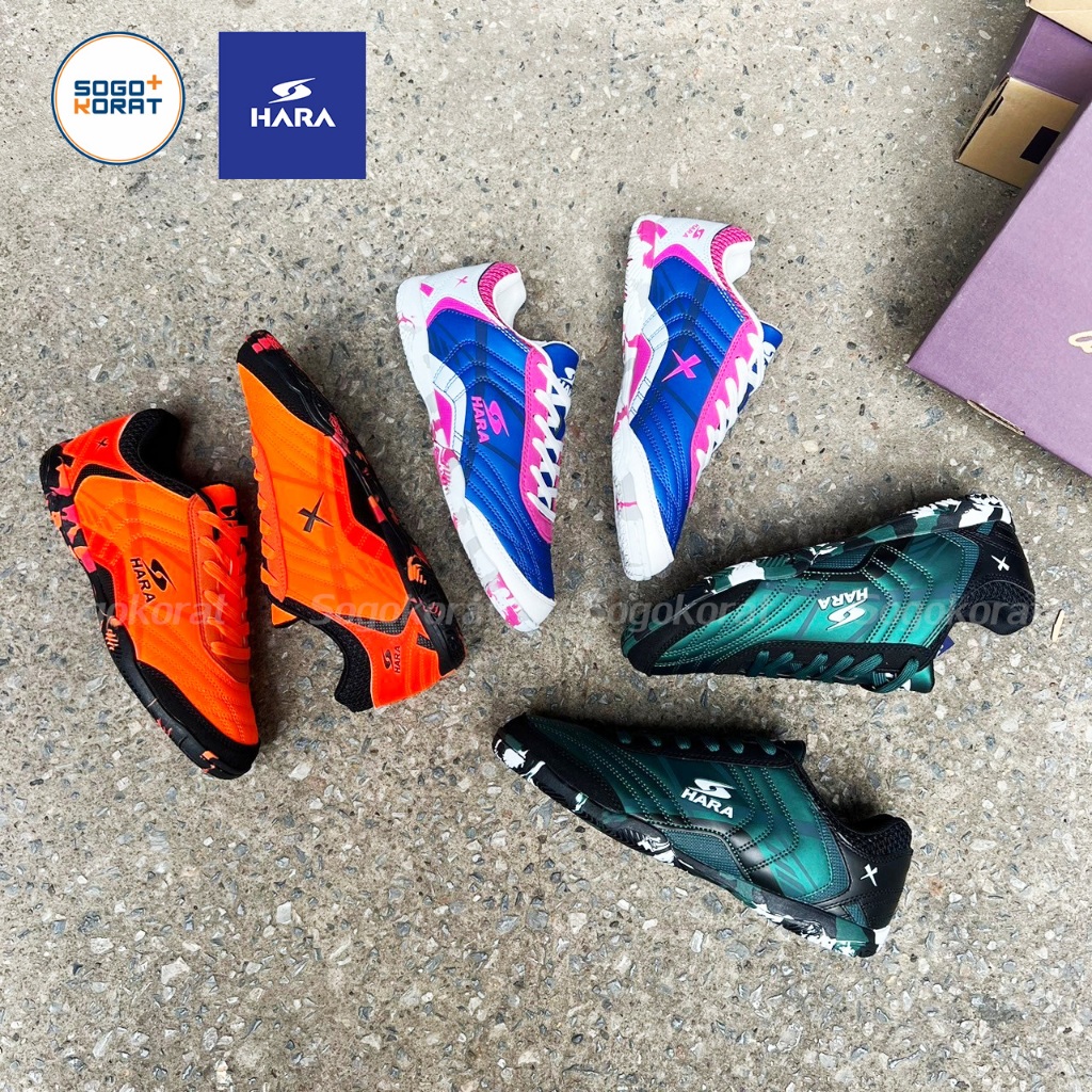 รองเท้าฟุตซอล HARA Futsal-X หนัง PU Premium FS28 ของแท้ 100% | Shopee ...