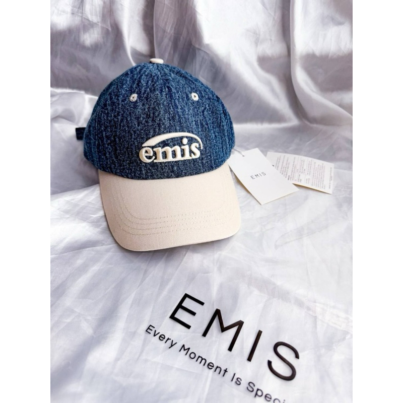 หมวก cap EMIS Denim ทูโทน | Shopee Thailand
