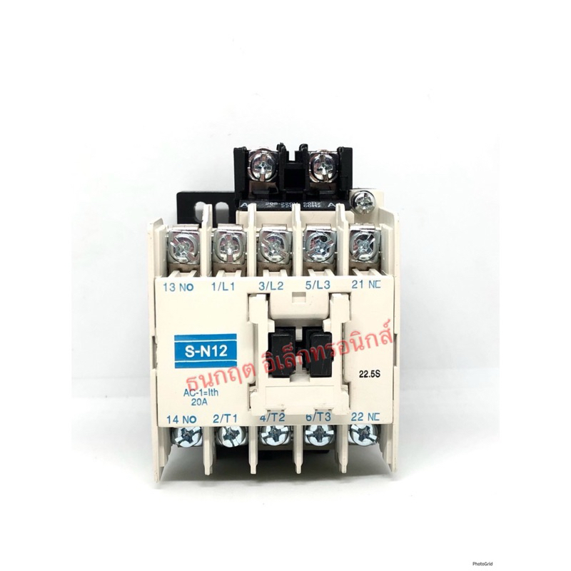 S-N12 SN12 lth=20A 220VAC ยี่ห้อ MITSUBISHI แมกเนติก คอนแทคเตอร์ ...