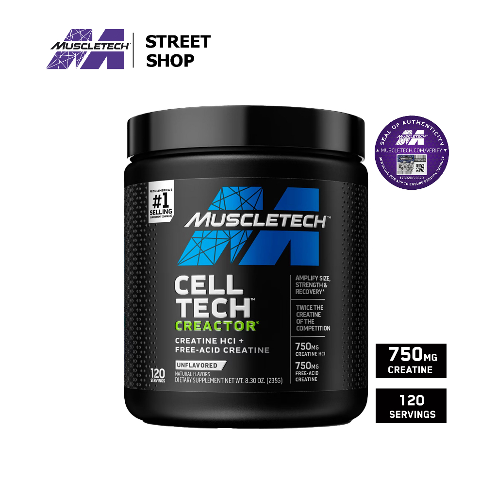 Muscletech - Cell Tech Creactor Creatine [ 120 servings ] | Shopee Thailand