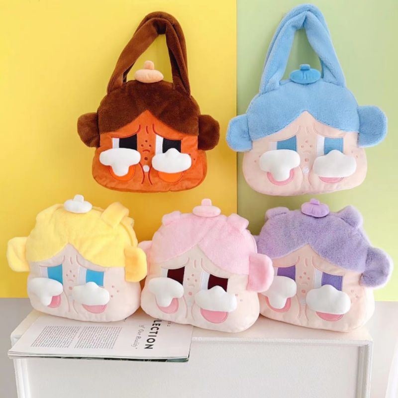 กระเป๋าถือ Cry Baby มาใหม่ล่าสุด นุ่มน่าใช้ ขนาด 24×23×7cm มี 5 สี ใบละ ...