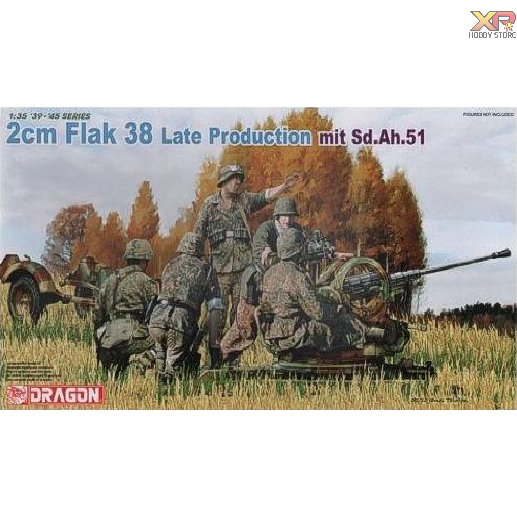 [Dragon Model] 1/35: 2cm FLAK 38 LATE PRODUCTION (DRA 6546) | Shopee ...