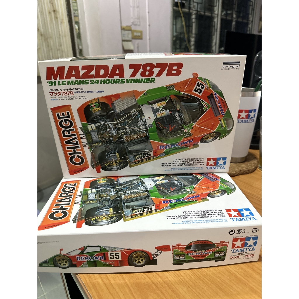 Tamiya mazda 787B 1/24 งานเก่านะครับของหายากขายตามสภาพ | Shopee Thailand