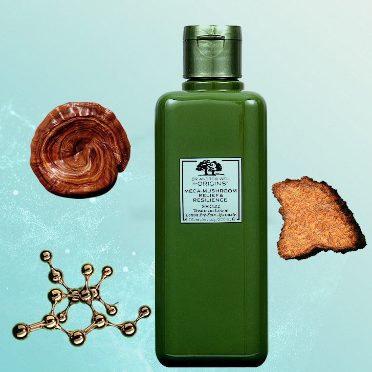 Origins Mega - Mushroom Relief&Resilience Treatment Lotion 200ml บํารุงหน้า โลชั่น สกินแคร์ ผง ...