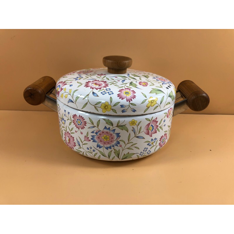 หม้อเคลือบ 2หู 19.5cm.EJIRY MADE IN JAPAN (B6) | Shopee Thailand