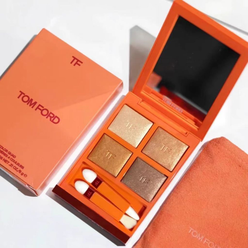 TOM FORD/TF new bitter peach limited four-color eyeshadow 04 # ทอม ...