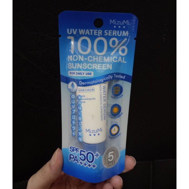 MizuMi UV Water Serum SPF50+ PA++++ มิซึมิ ครีมกันแดด ขนาด 8g Daily use หรือ Water Resistant ...
