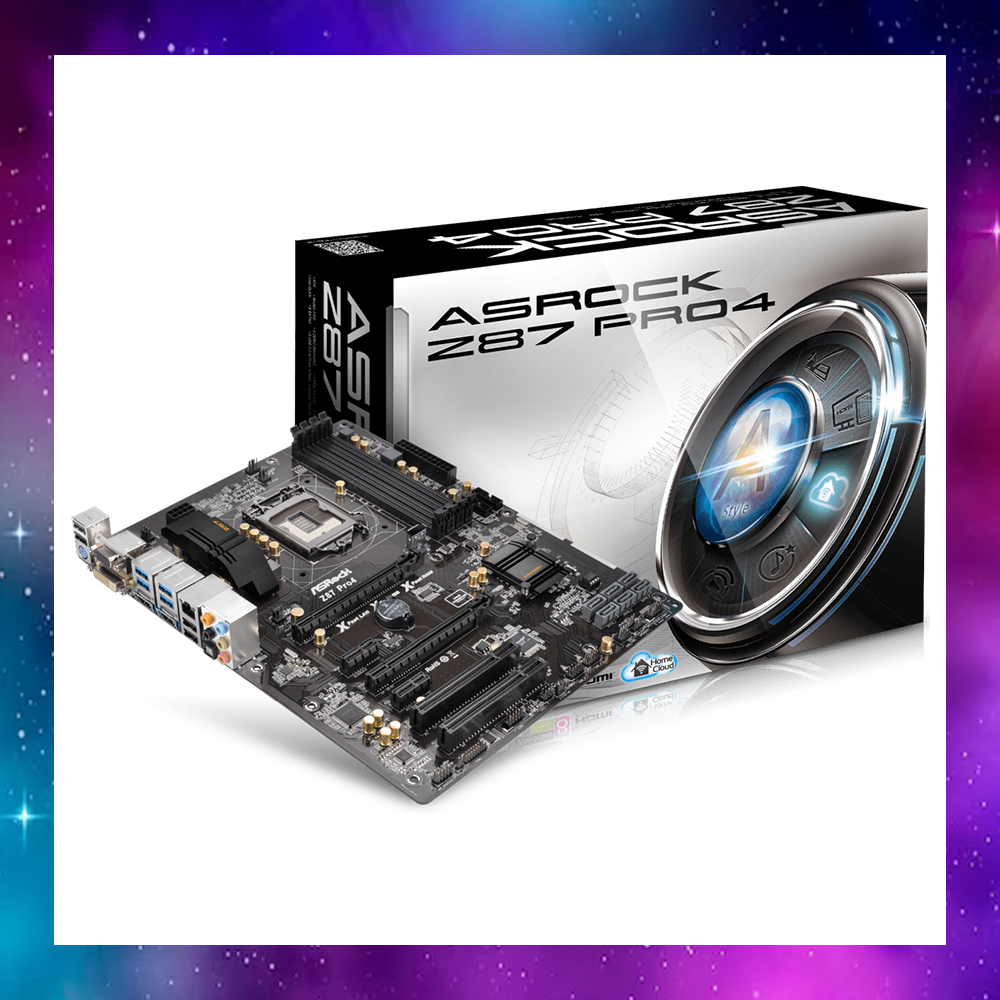 MAINBOARD (เมนบอร์ด) 1150 ASROCK Z87 PRO4 GEN4 ใช้งานปกติ | Shopee Thailand