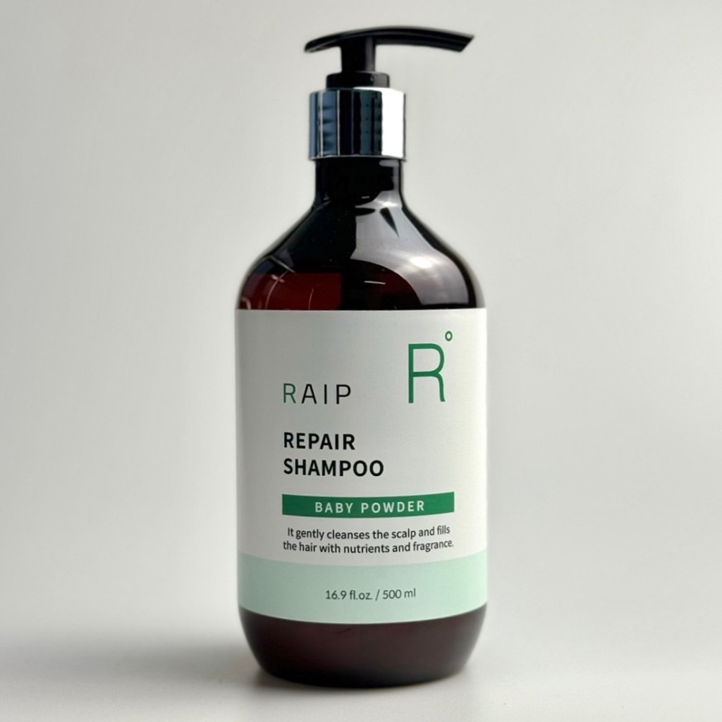 แชมพู/ครีมนวดผม RAIP Repair Shampoo 500ml / RAIP Repair Treatment 500ml ...