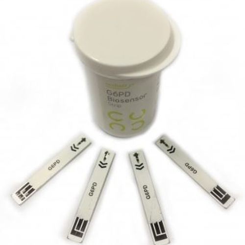 แผ่นตรวจเอนไซม์ G6PD ใช้กับเครื่องcareSTART™ G6PD Biosensor 25 Strips ...