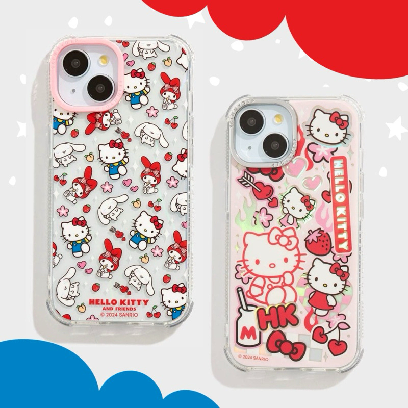 🌈 พร้อมส่ง 🎀 Skinnydip x Hello Kitty Shock Case เคสคิตตี้ ลิขสิทธิ์แท้ ...