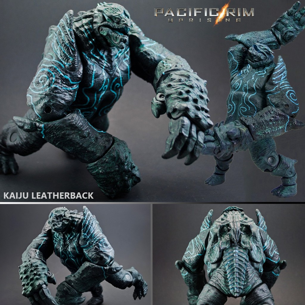 Neca แอคชั่น ฟิกเกอร์ Pacific Rim 2 แปซิฟิค ริม สงครามอสูรเหล็ก Kaiju Leatherback ไคจู เลเท้อ ...