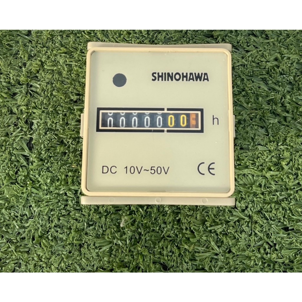 Shinohawa : นาฬิกานับชั่วโมง HM1 TC081 24VDC | Shopee Thailand