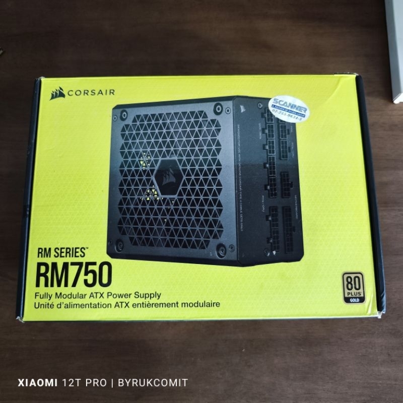 Psu Corsair Rm750 80+ Gold ครบกล่อง สายครบ | Shopee Thailand