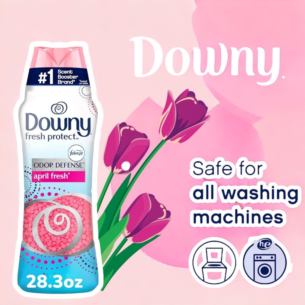 หอมแบบตะโกน📢นำเข้า USA Downy Fresh Protect Laundry สําหรับเครื่องซักผ้า ...