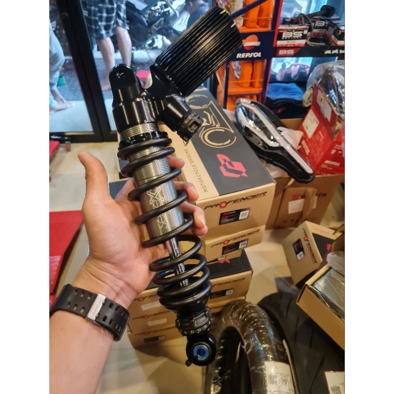 โช้ค Profender Giorno X-series 320mm สีดำ | Shopee Thailand