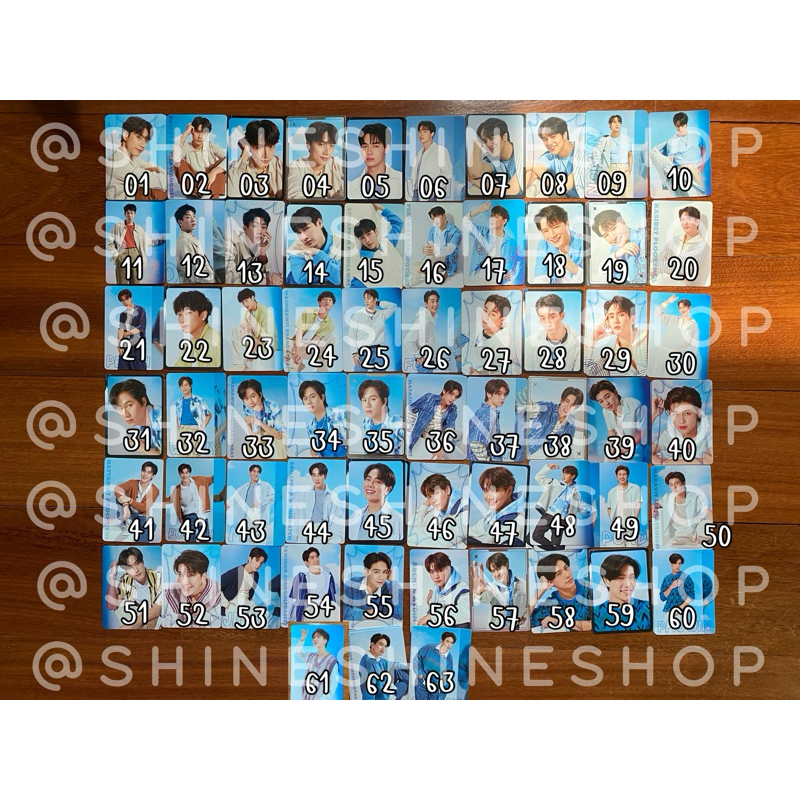 GMMTV COLLECTIBLE CARD- Gemini Fourth Nanon Win Krist Ohm Off Gun Winny ...