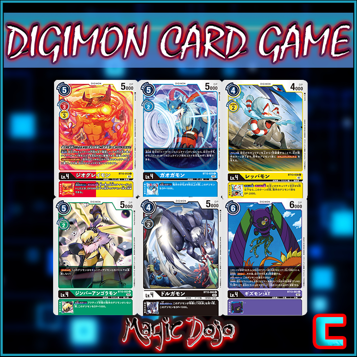 [ Digimon Card Game ] (BT-13) Single Card - Common(C) - การ์ดเกม ดิจิมอน | Shopee Thailand