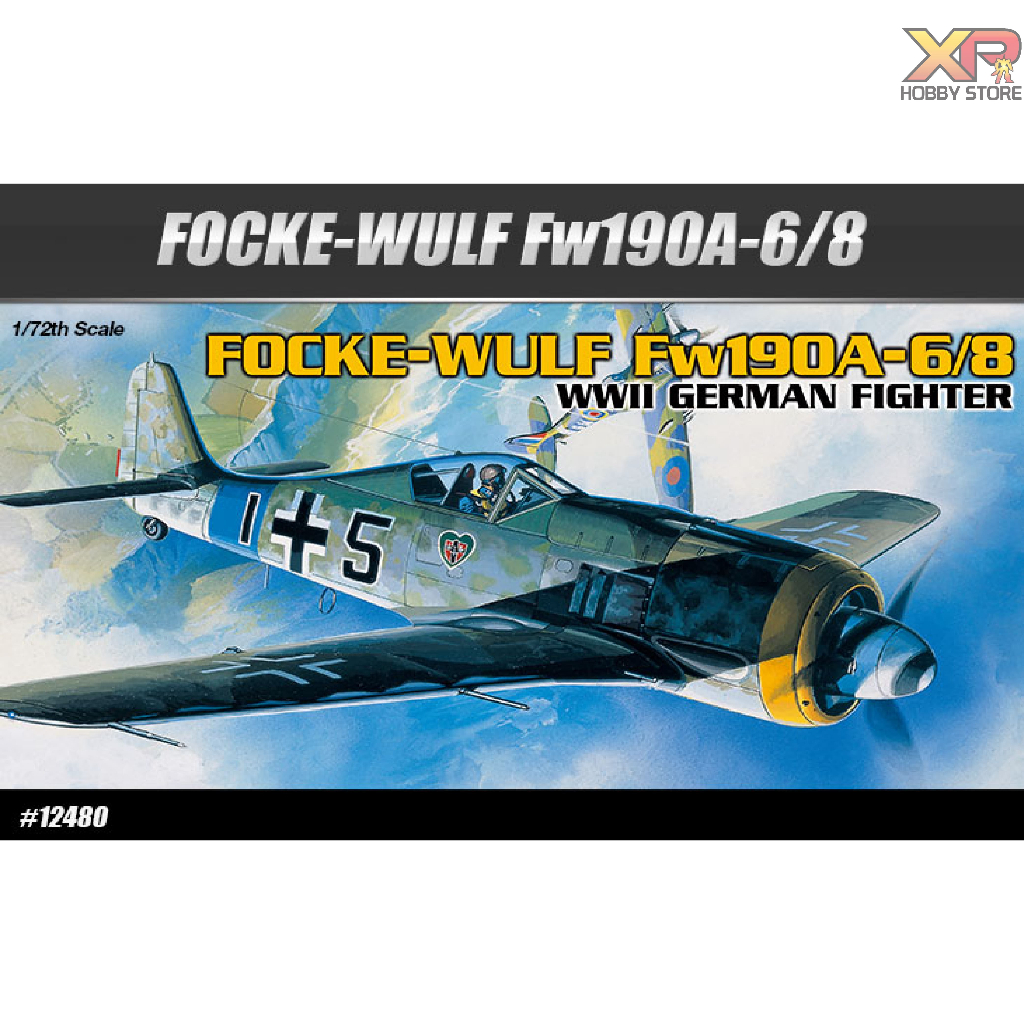[Academy Model] 1/72: FOCKEWULF FW190A (AC 12480) | Shopee Thailand
