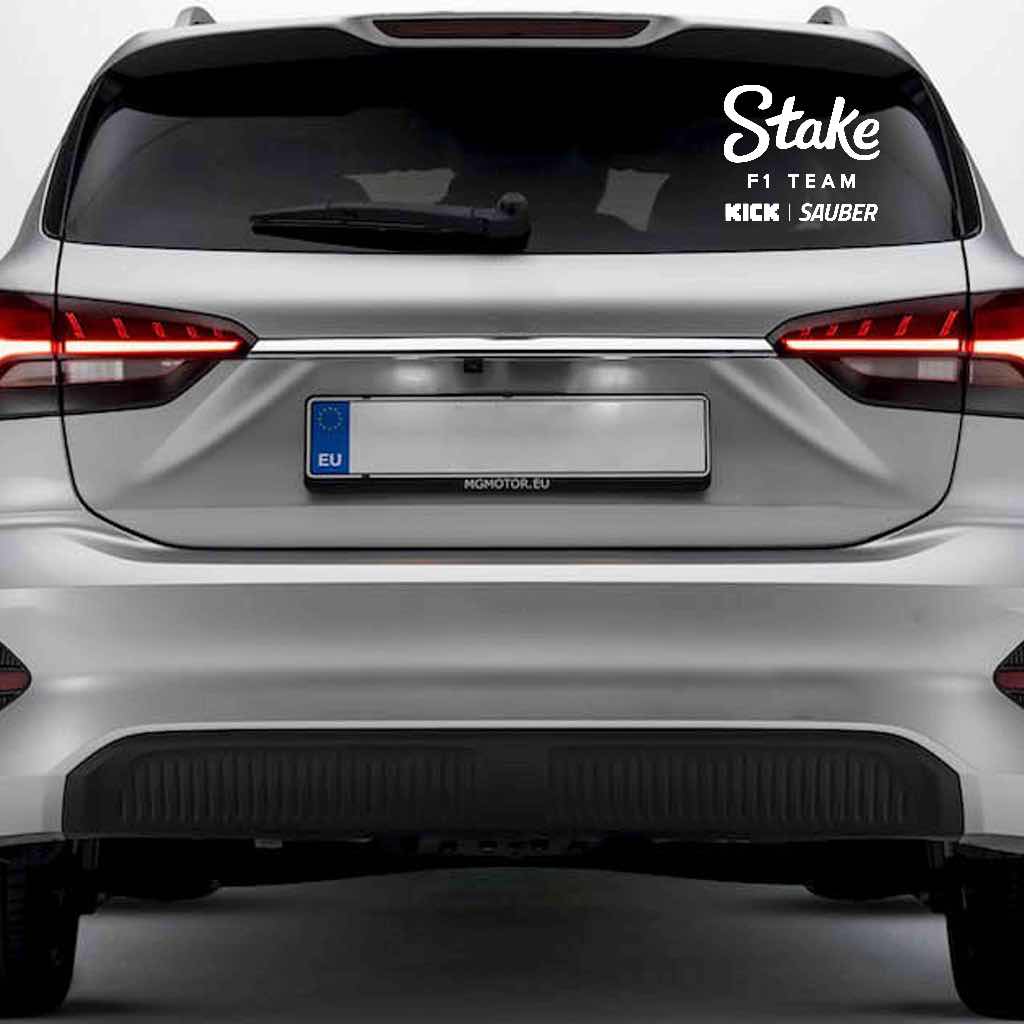 Stake SAUBER f1 team สติ๊กเกอร์ 3M ลอกออกไม่มีคราบกาว Removable 3M ...
