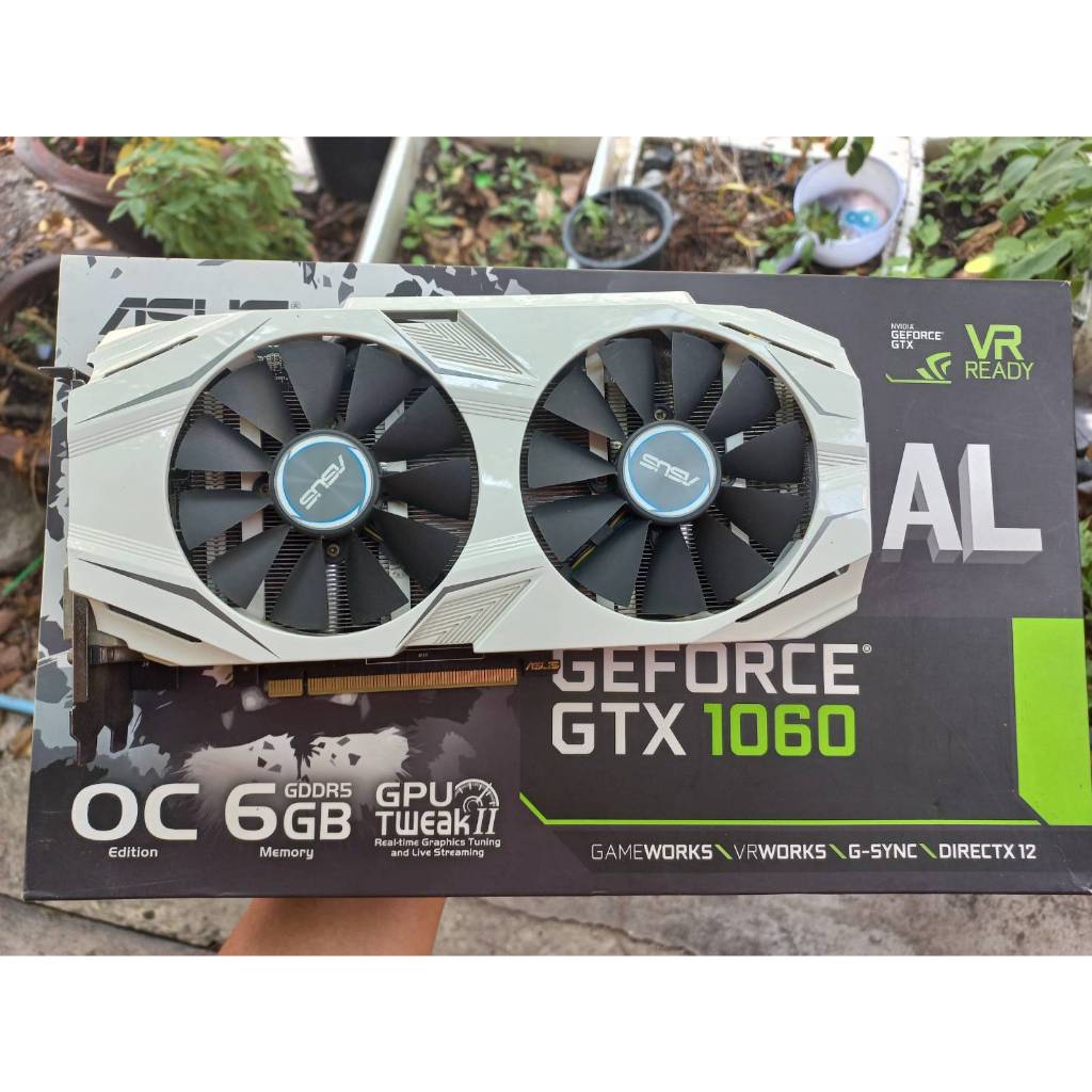 การ์ดจอ GTX 1050ti 4GB , 1060 6GB , 1070 , 1080ti RTX 2060 3060 RX 580 ...