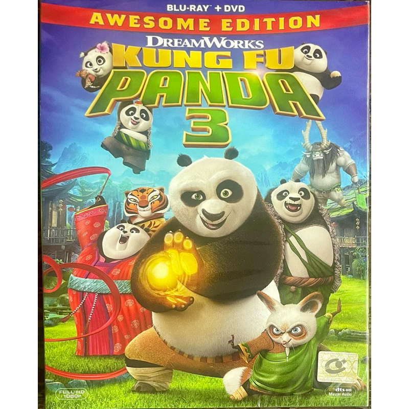 Kung Fu Panda 3 (2016, 2 Disc Combo BD+DVD)/ กังฟูแพนด้า 3 (บลูเรย์ ...