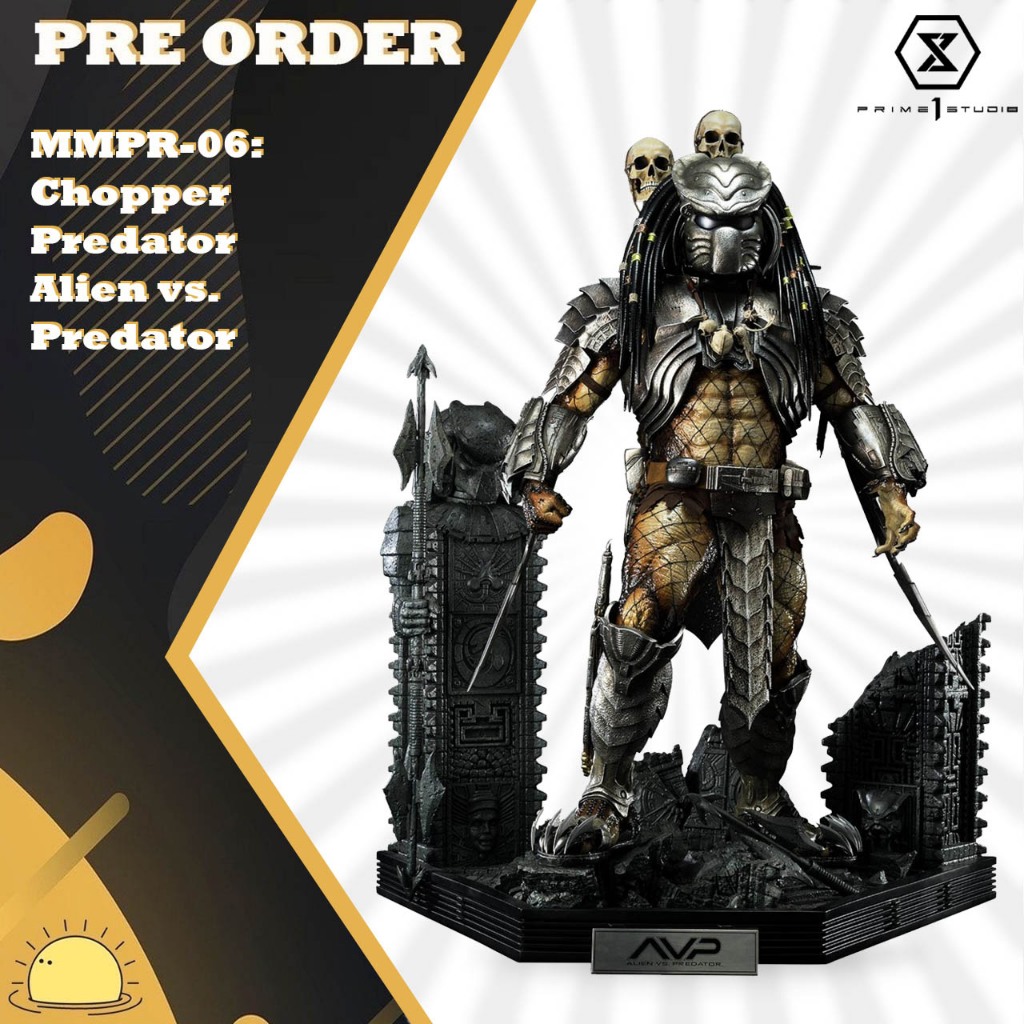Pre-order Prime 1 Studio MMPR-06: Chopper Predator (Alien vs. Predator ...